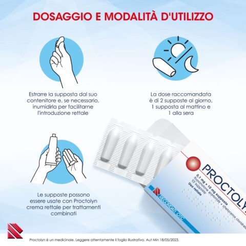 Proctolyn® - Supposte Per Emorroidi | Proctolyn