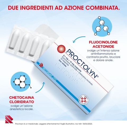 Proctolyn® - Supposte Per Emorroidi | Proctolyn